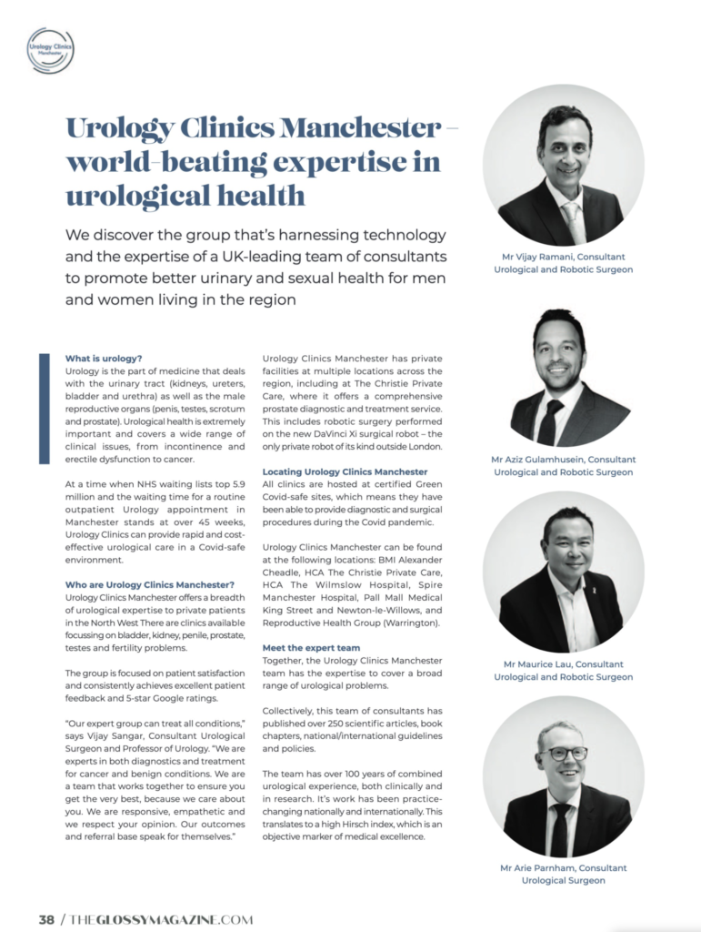 Urology Clinics Manchester World Beating Expertise In Urological 4894