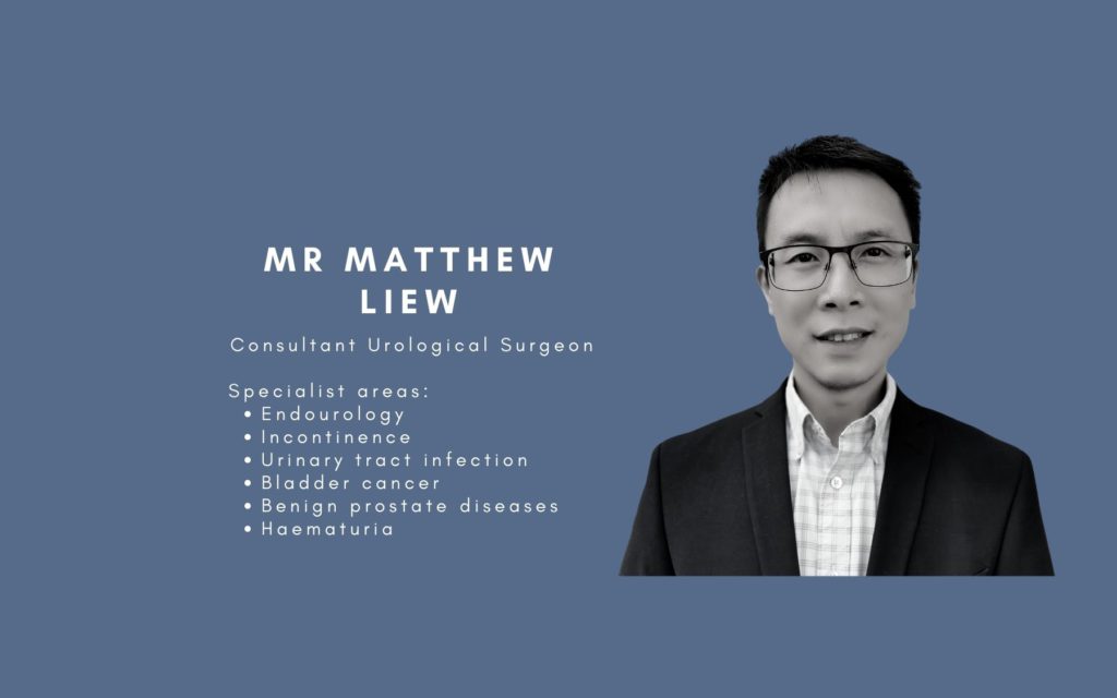 Mr Matthew Liew - Consultant Urological Surgeon
